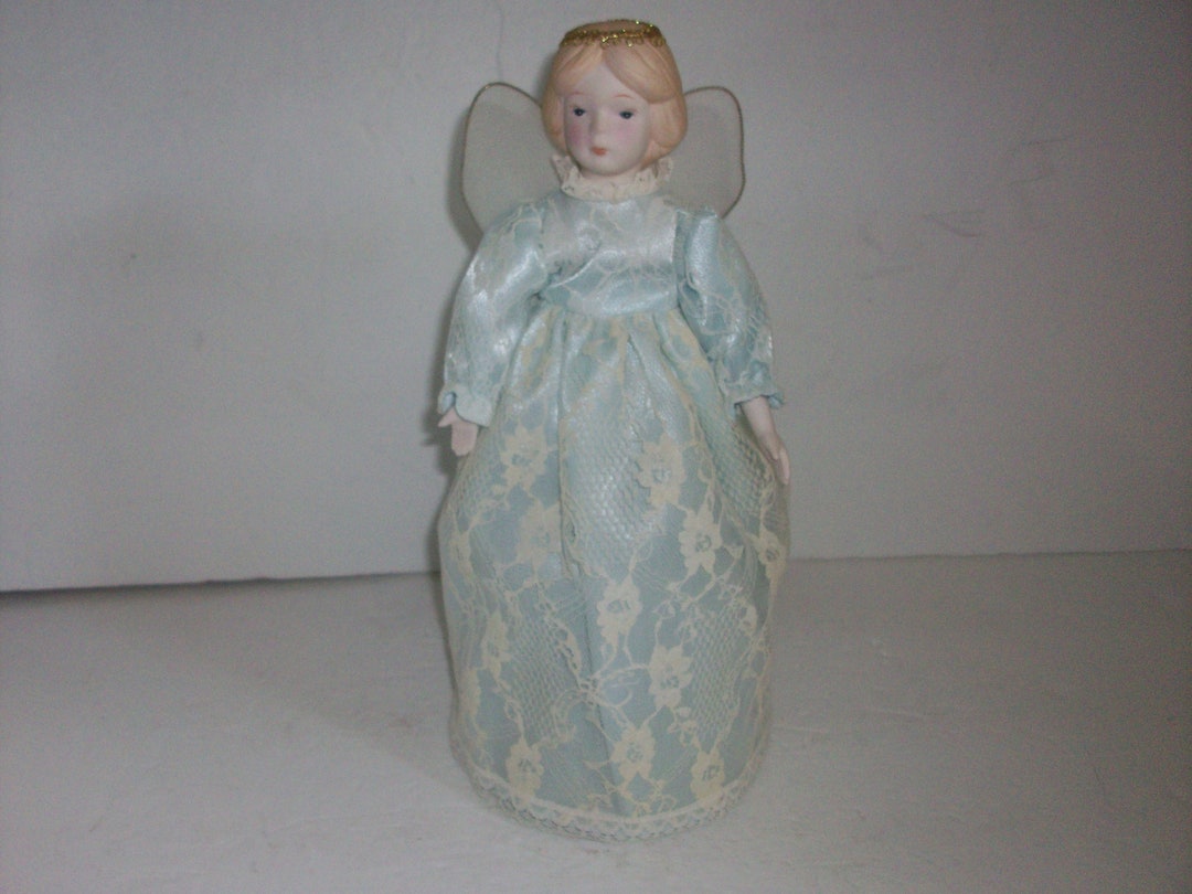 Vintage Avon Tree Topper Angel Porcelain Face and Hands - Etsy