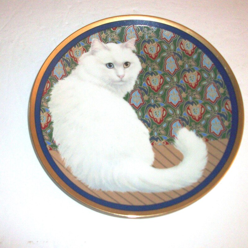 Cat Decorative Plate - Etsy