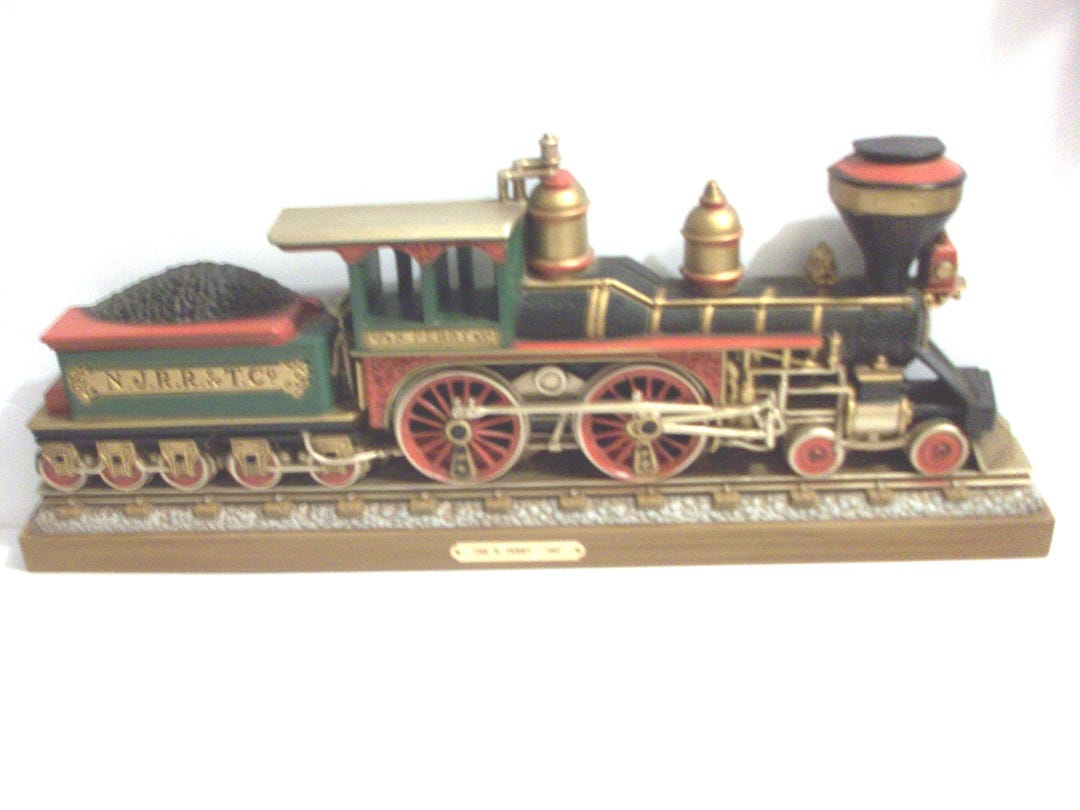 Train Plaque "the N. Perry 1867" by Burwood Products, Vintage Home ...