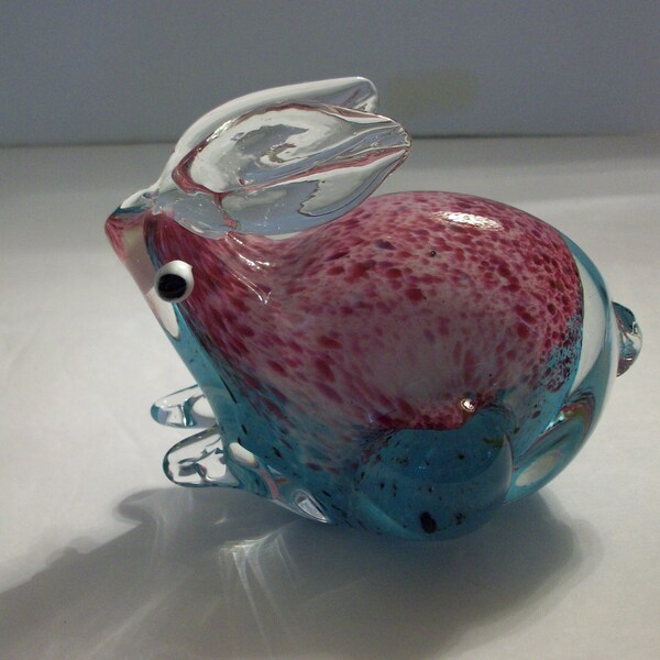 Glass Rabbit - Etsy