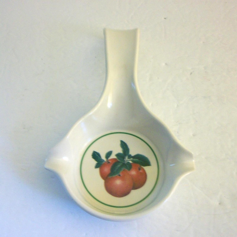 Apple Spoon Rest - Etsy