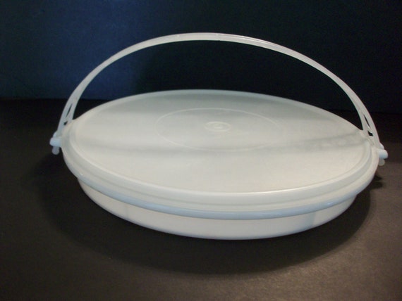 Party Tray Vintage Tupperware White Cariolier Tupperware Divided Tray ...