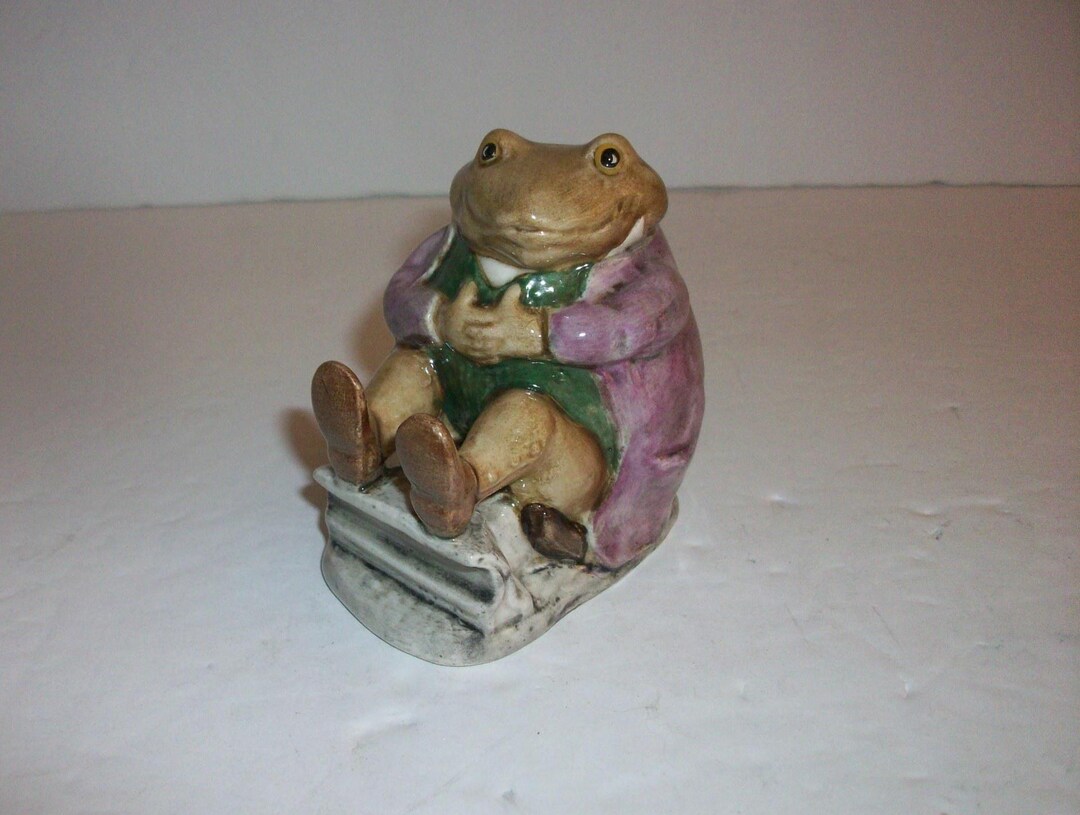 Beatrix Potter's mr. Jackson Figurine by F Warne and Co, Vintage Toad ...