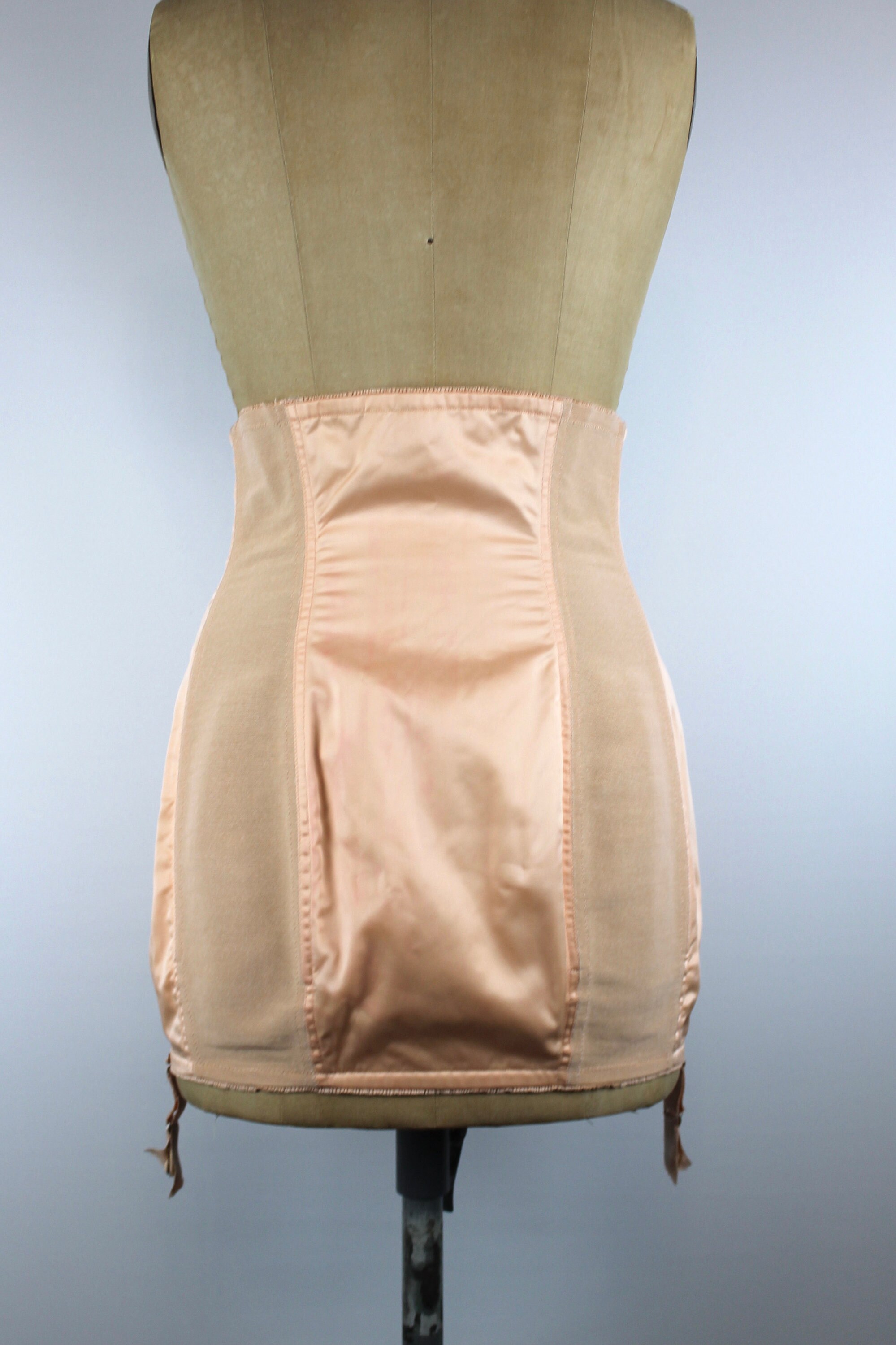 1960s Pink/beige vamp Shapewear Girdle Vintage - Etsy