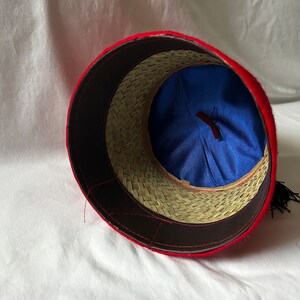 Egyptian Turkish Red Fez Tarboush Hat Black Tassel 22.5" and Red Fez ...