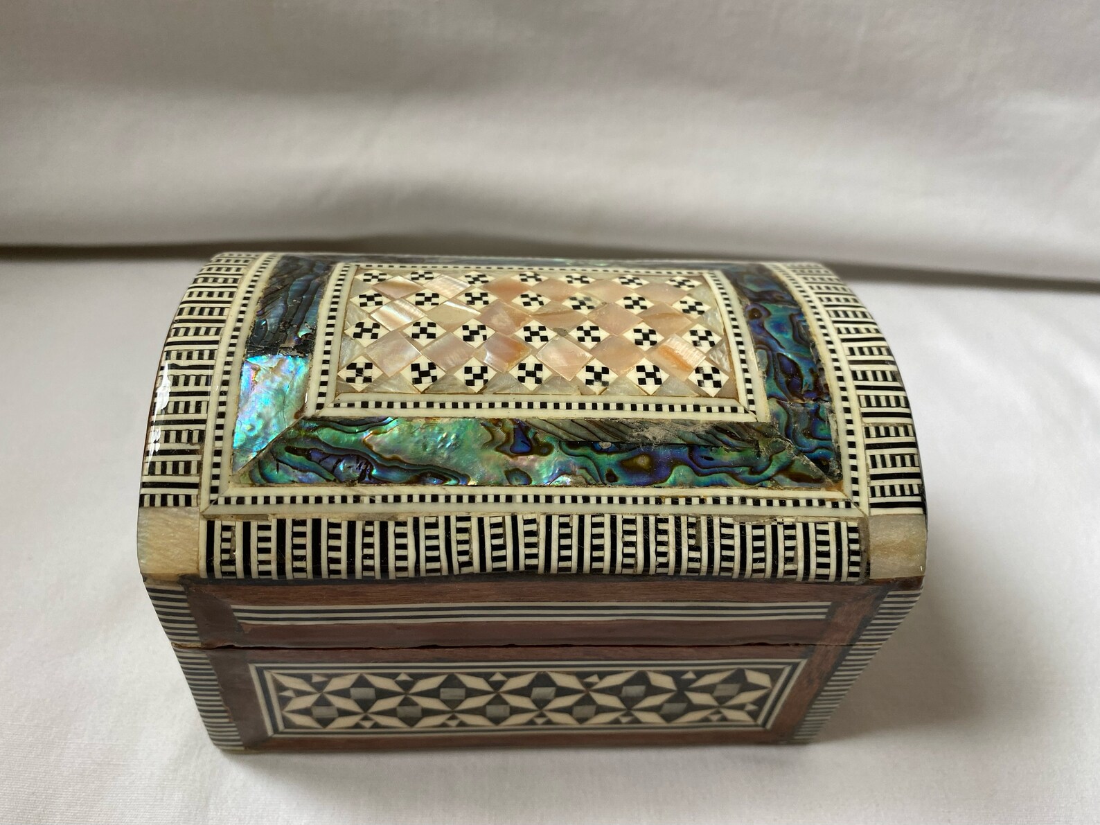 Egyptian Treasure Mother of Pearl Paua Shell Handmade Jewelry Beech ...
