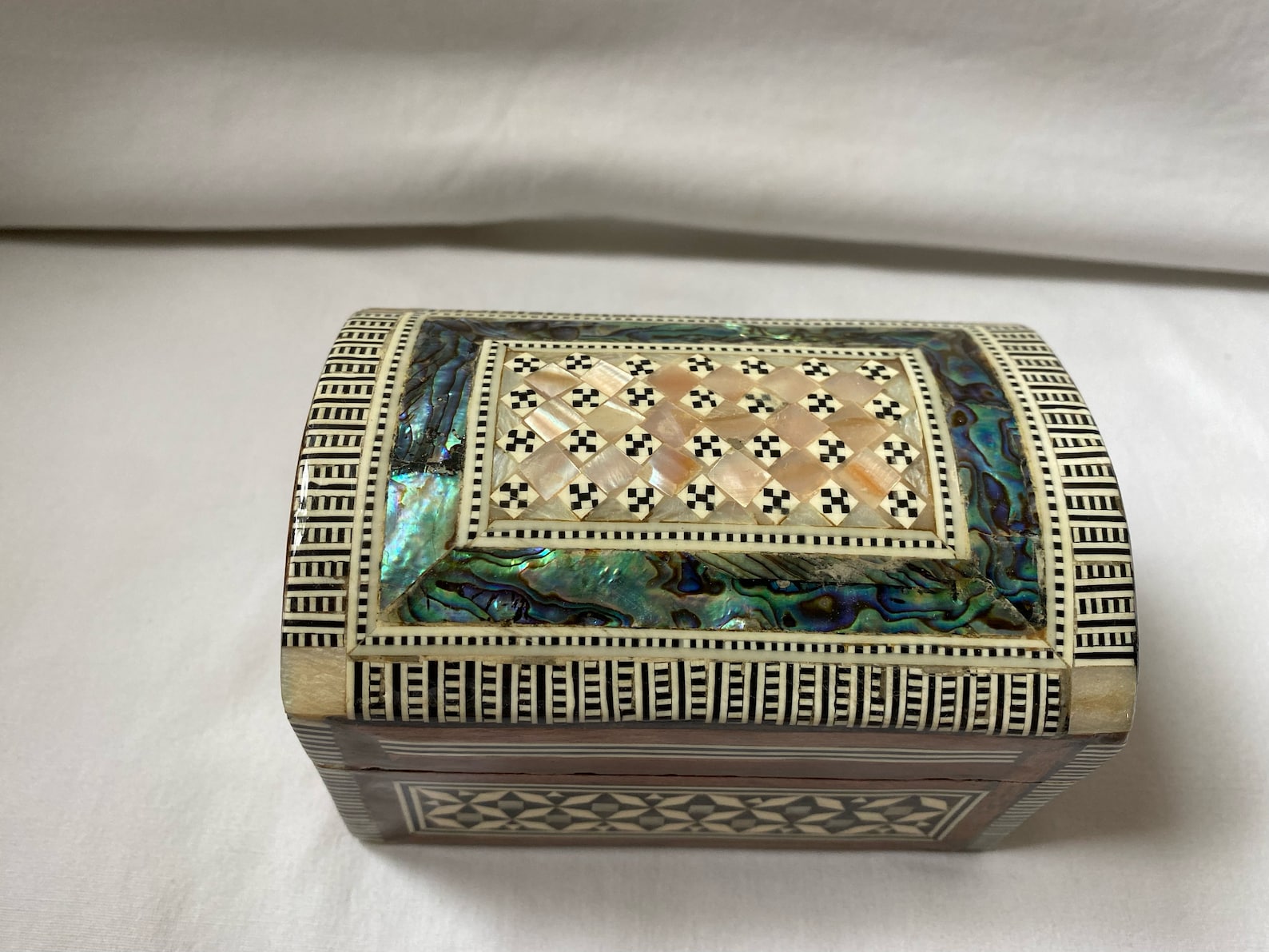 Egyptian Treasure Mother of Pearl Paua Shell Handmade Jewelry Beech ...