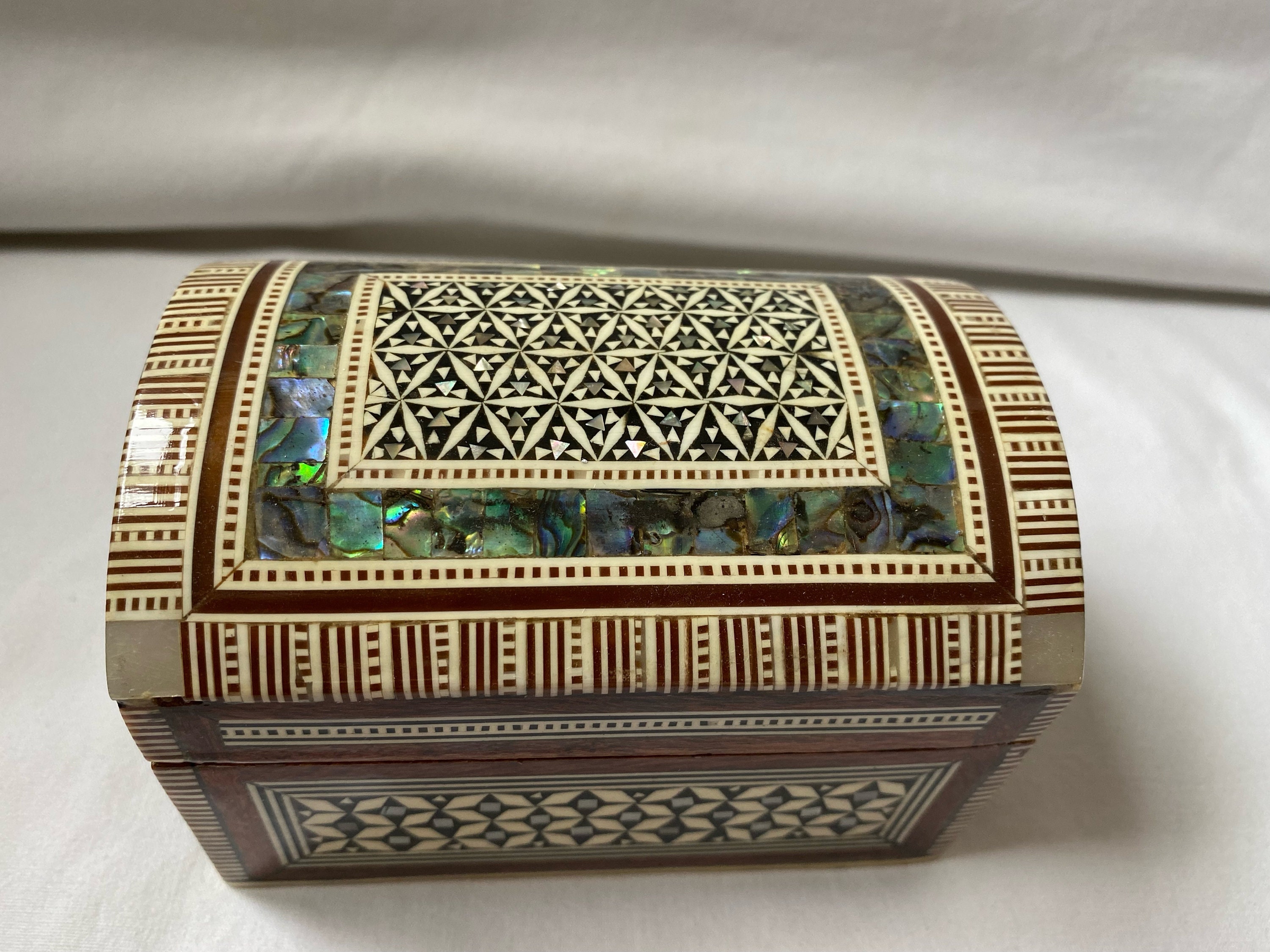 Egyptian Treasure Mother of Pearl Paua Shell Handmade Jewelry Beech ...