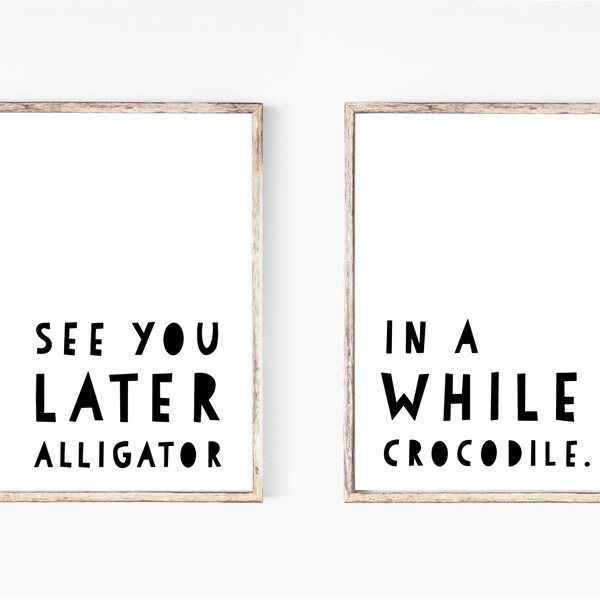 See You Later Alligator - Etsy