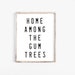 Digital Artwork // home Among the Gum Trees // - Etsy