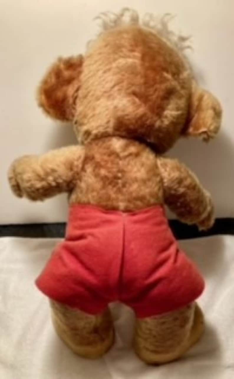 Vintage 1956 Very RARE Merrythought Punkinhead Bear Tagged Teddy Bear ...