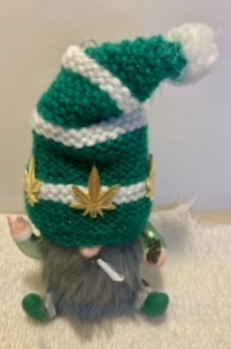 New Beautiful Italian Blown Glass Weed Pot Marijuana Gnome Christmas ...