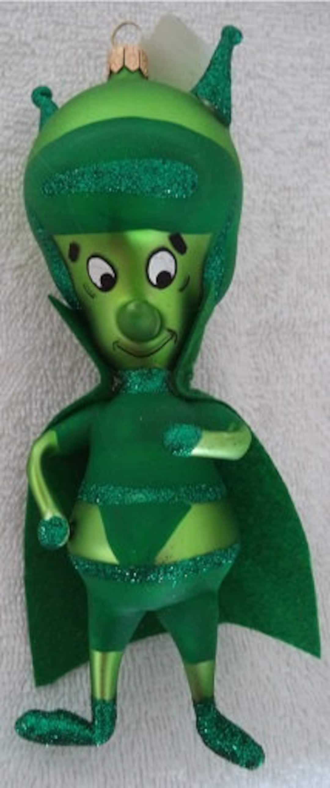 Gazoo Flintstones Martian Spaceman Alien Beautiful Hand Blown Glass ...