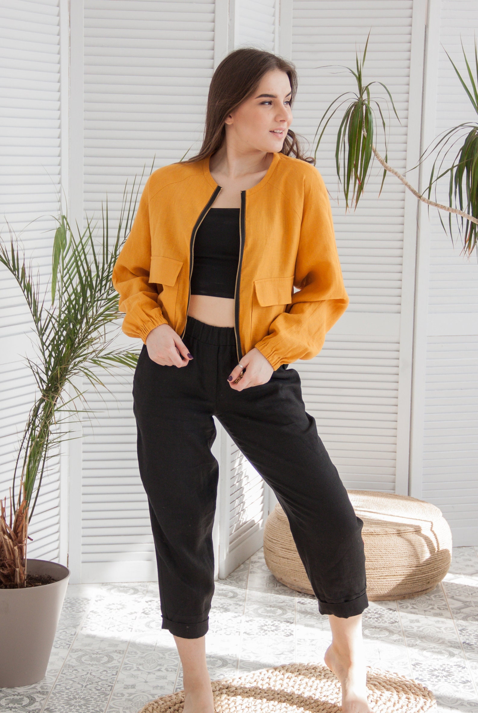 Linen Costume Linen Clothing Set Linen Clothing for Women - Etsy