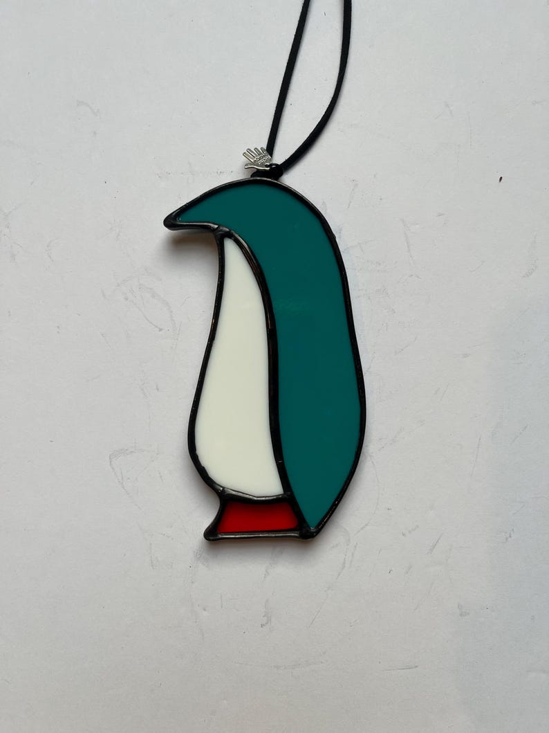 Stained Glass Penguin - Etsy