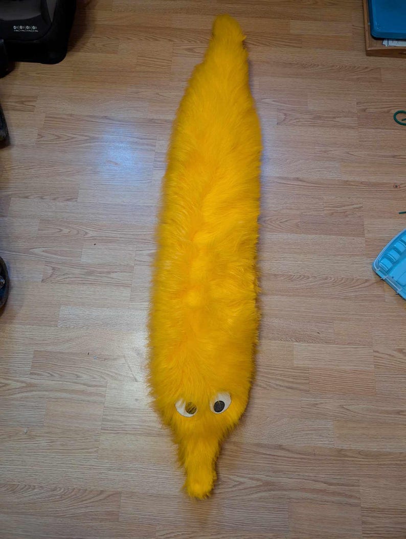 Giant Worm on A String: Plush, or Scarf OPTIONAL - Etsy