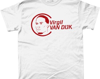Virgil Van Dijk Shirt | Etsy