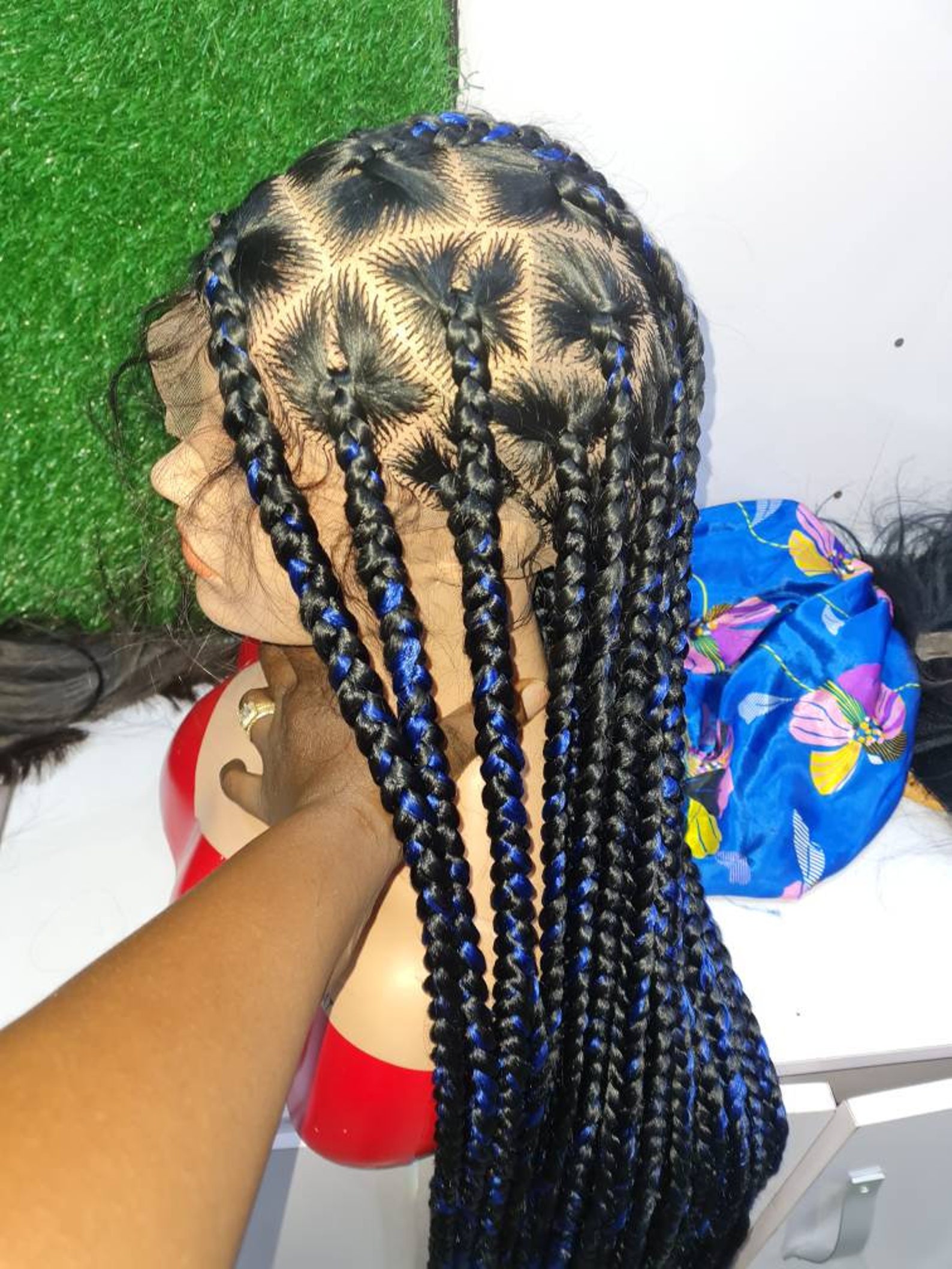 Mix Box Blue Braids - Etsy