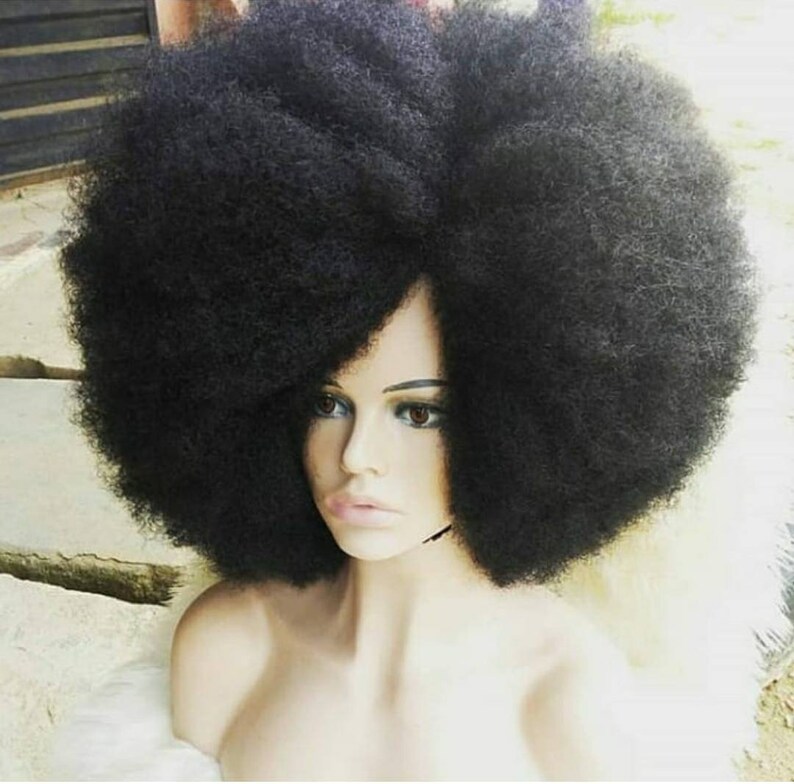 Synthetic Big Afro | Etsy