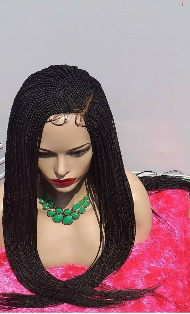 V Shape Braided Wig - Etsy