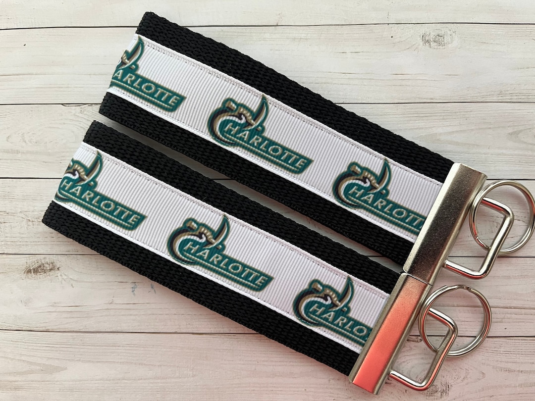 UNC Charlotte Inspired Keychain, Key Chain, Key Fob, Key Ring, Luggage ...