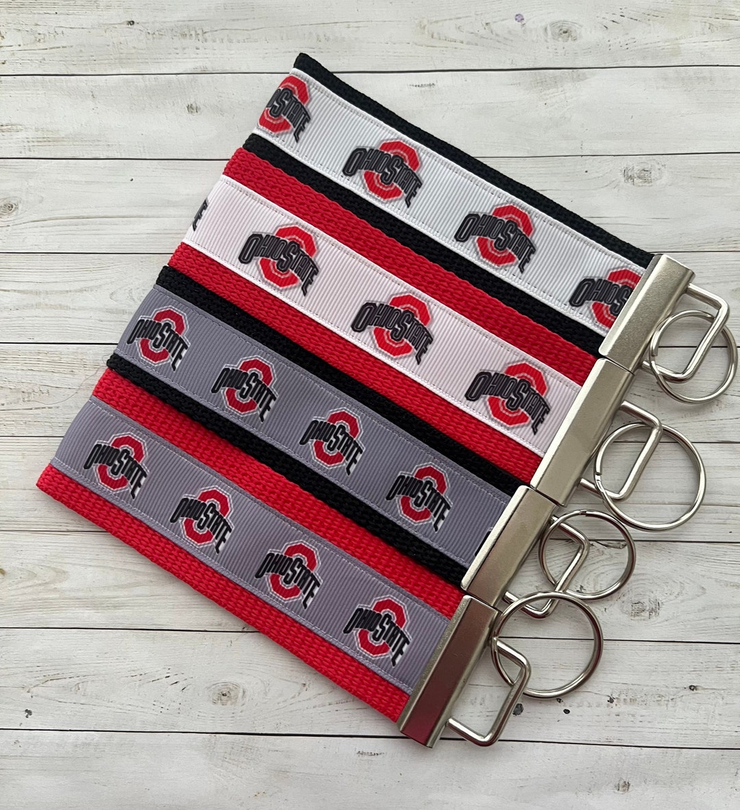 Ohio State Buckeye Inspired Keychain, Key Chain, Alumni, OSU Merch, Key ...