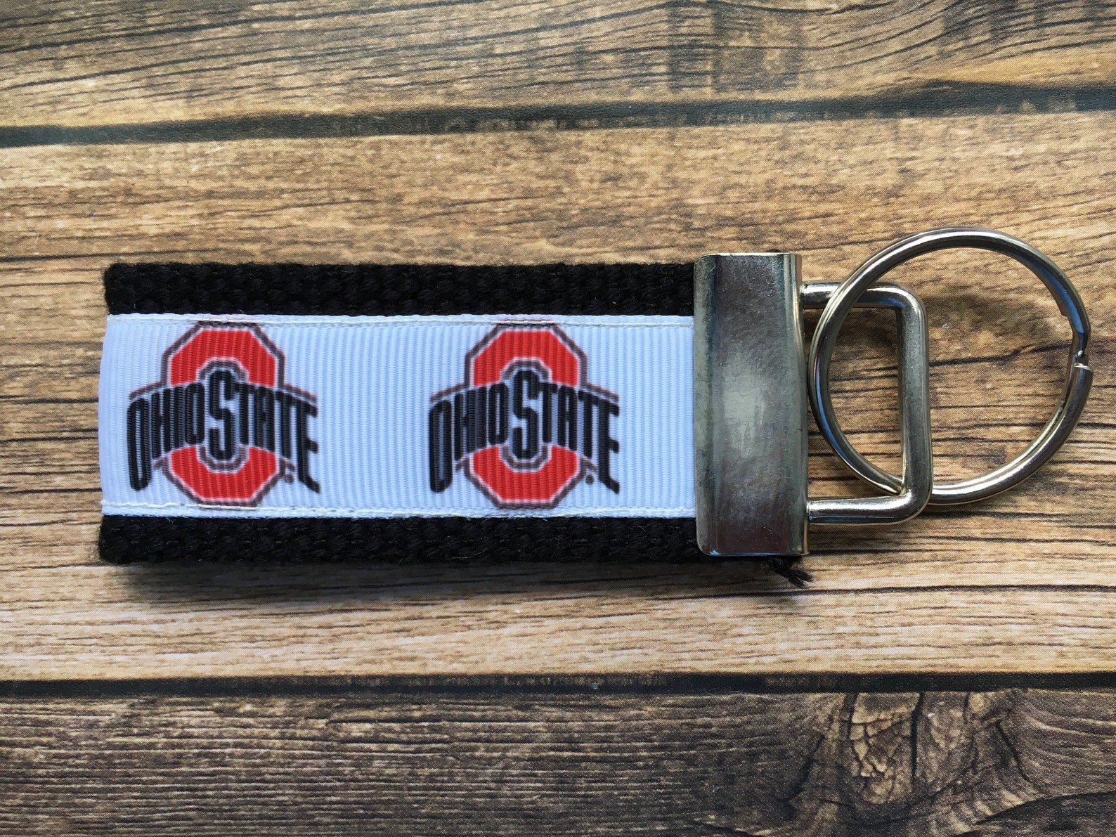 Ohio State Buckeye Inspired Keychain Key Chain Ohio State | Etsy Canada