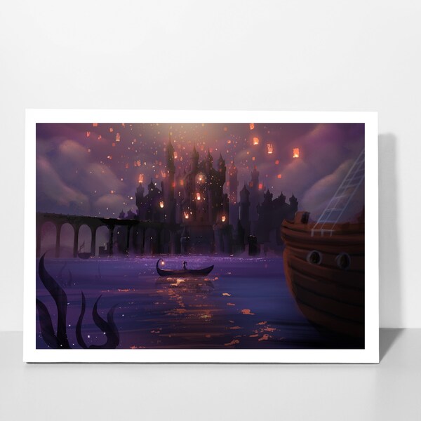 Tangled Poster - Etsy