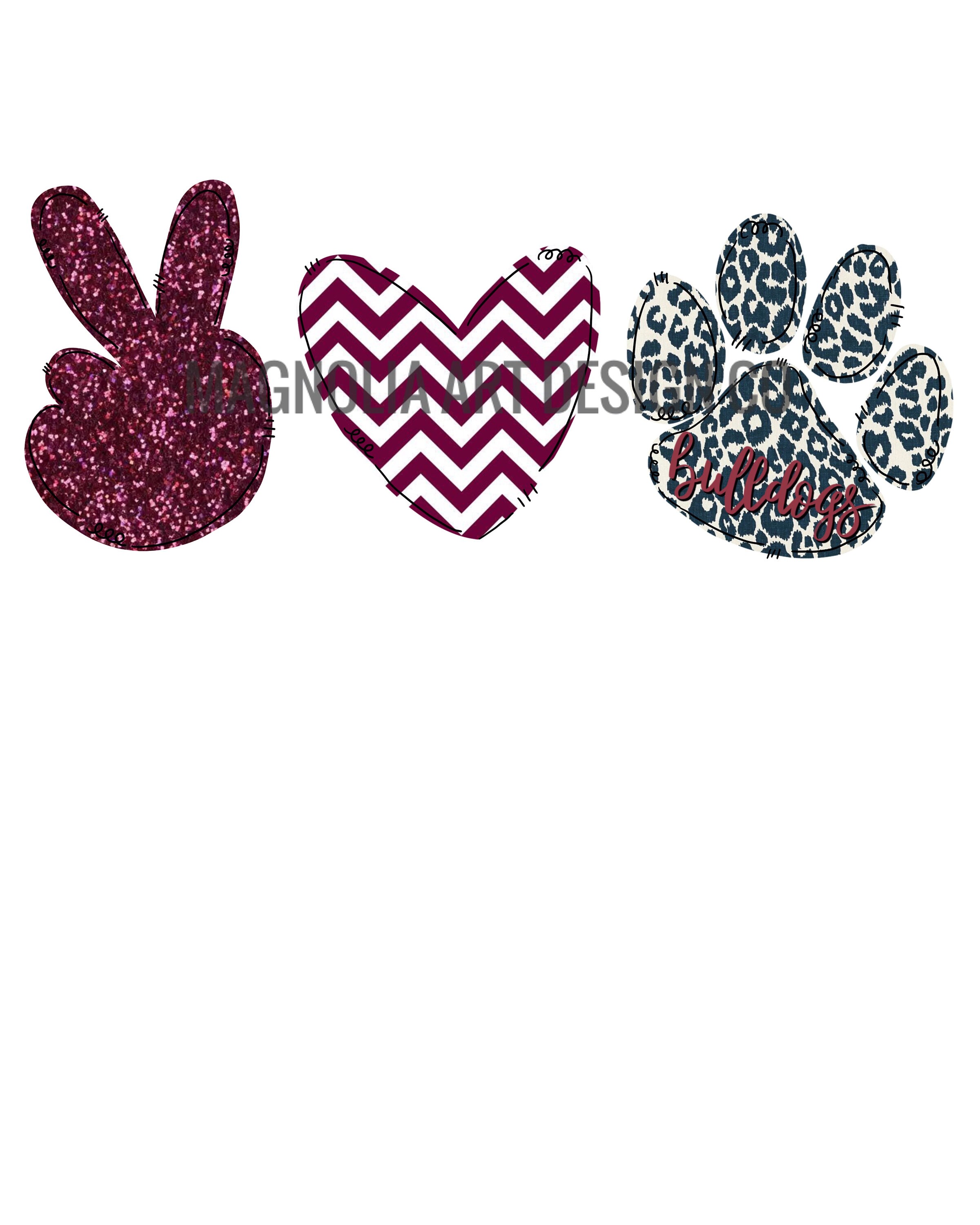 Aggie Png Design, Bulldog Png Design, Sublimation Design, Bulldog Paw ...