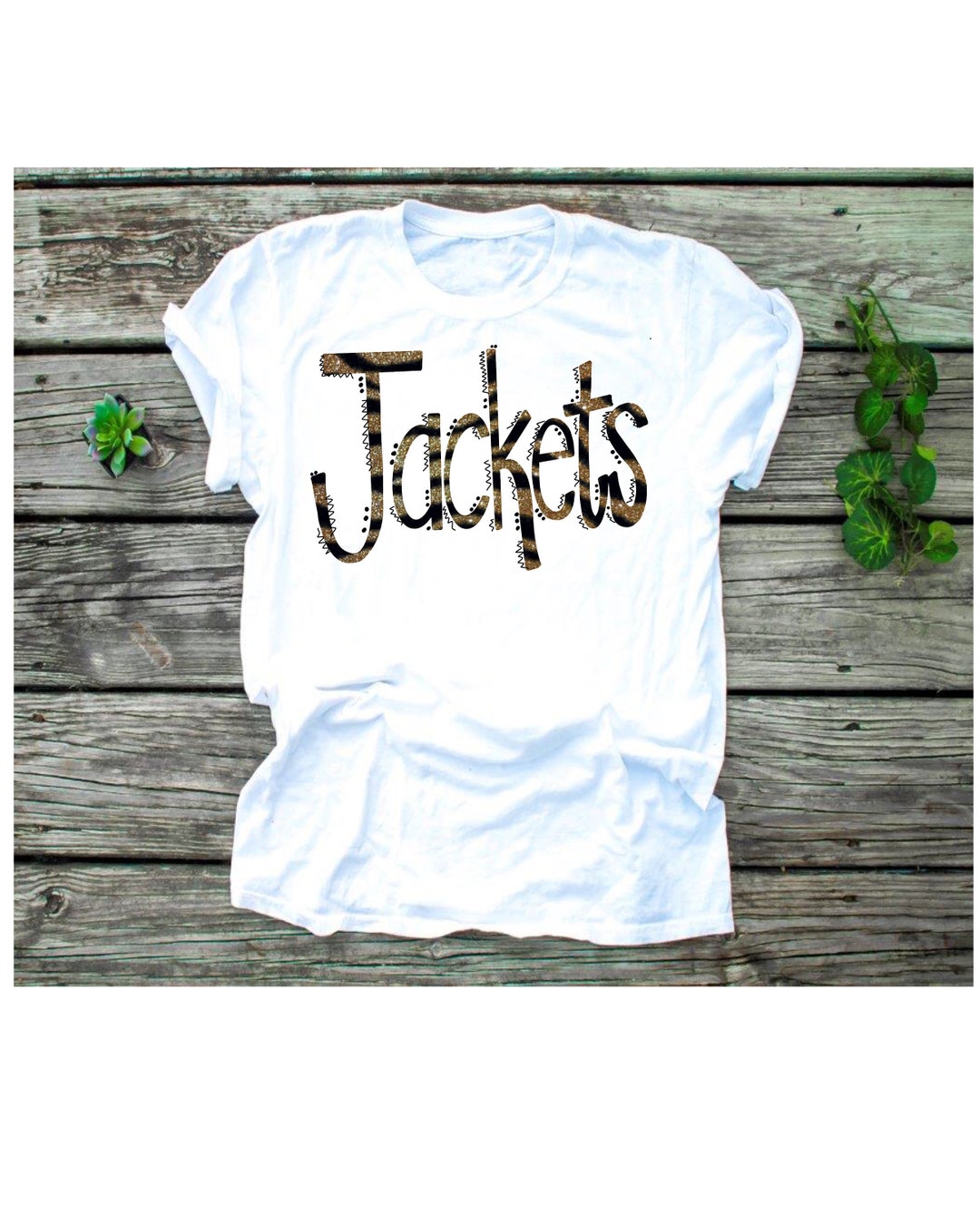 Yellow Jacket Sublimation Design, PNG, School Spirit, Black and Gold ...