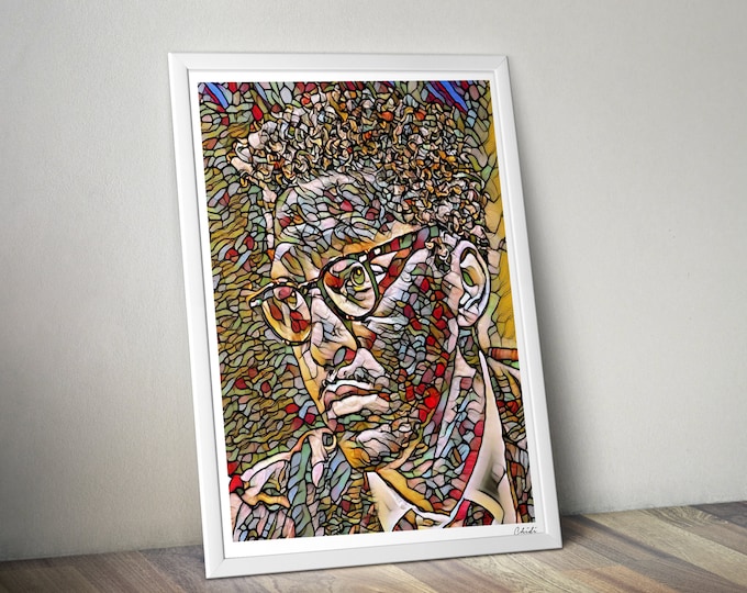 Bayard Rustin Print Special Edition Modern Black Art Poster - Etsy
