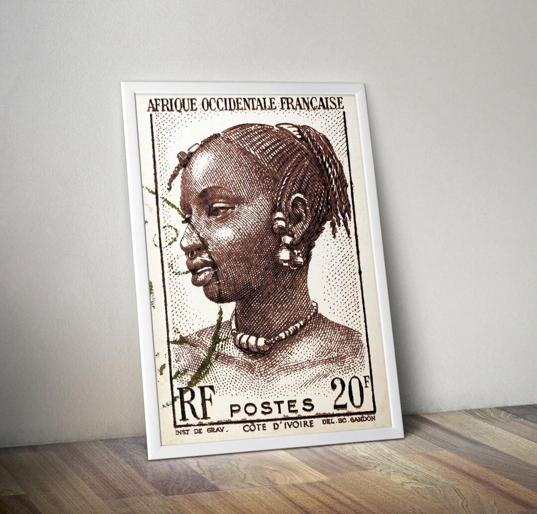 Ivory Coast - Côte D'ivoire 2 Poster - African Art Print -travel Art ...