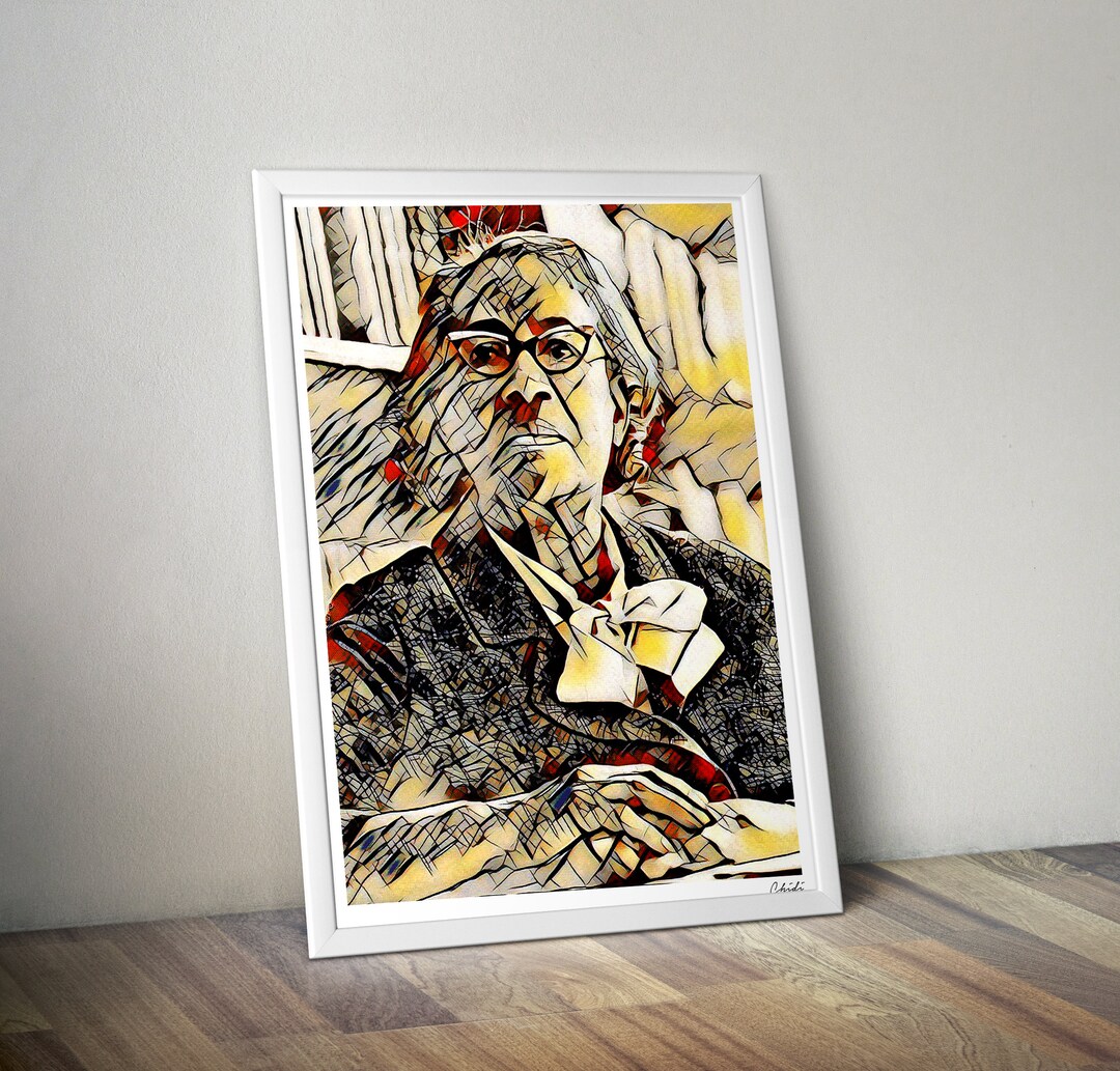 Septima Poinsette Clark Print - Modern Black Art Poster - Wall Art - Etsy