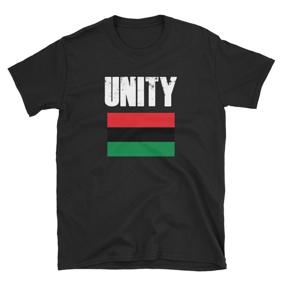Unity Flag Shirt Pan African T-shirt African Flag African | Etsy