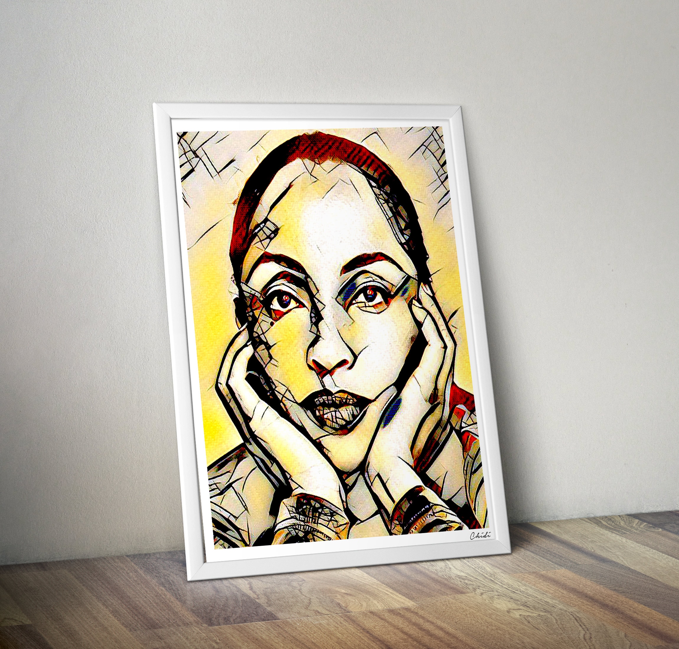 Sade Wall Art Print Modern Black Art Poster Musician - Etsy