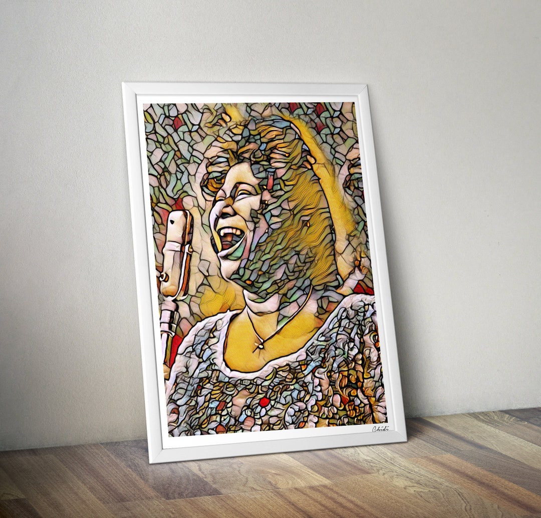 Mahalia Jackson - Special Edition Print - Modern Black Art Poster - Etsy