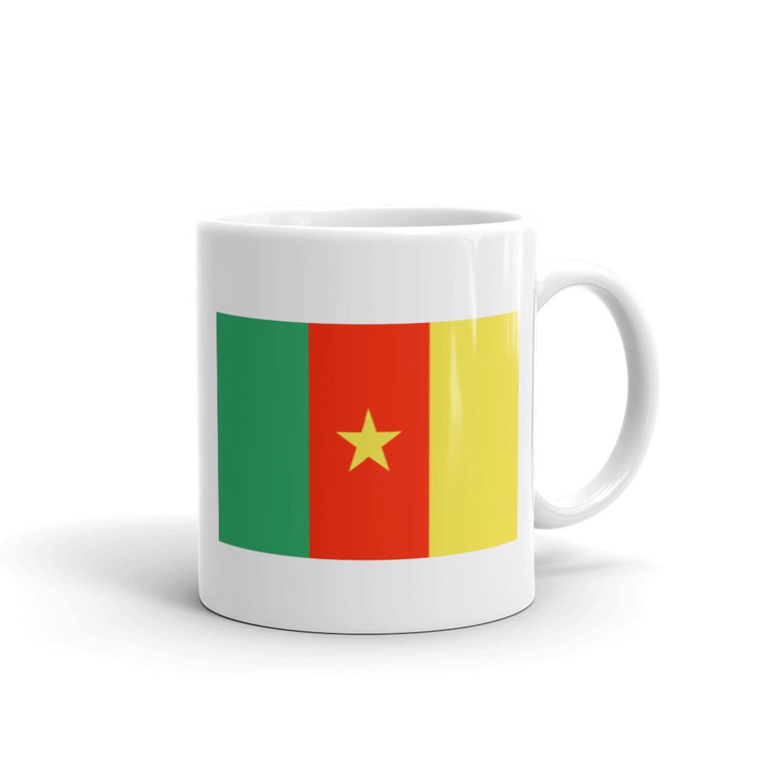 Cameroon Flag Mug: National Soccer Fan Gift - Etsy