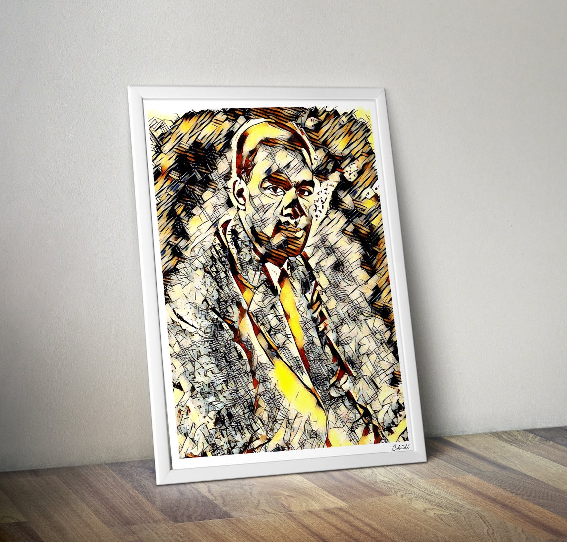 Richard Wright Wall Art Print Modern Black Art Poster - Etsy
