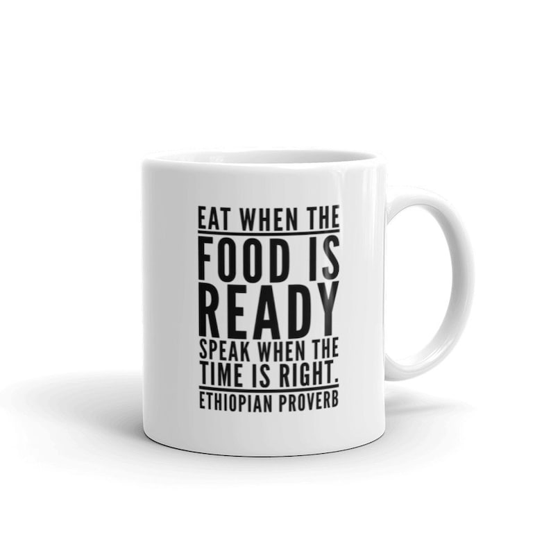 Ethiopian African Proverb 1 Mug Coffee Mug African Cup - Etsy