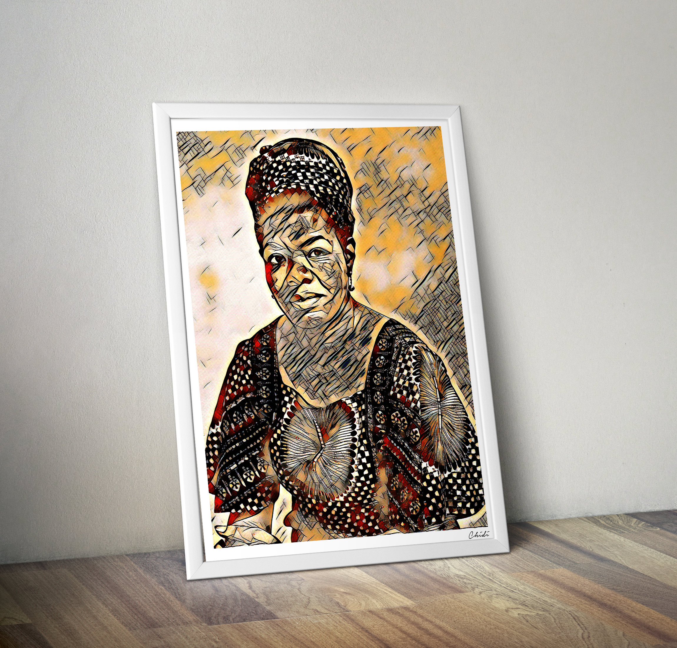 Maya Angelou Wall Art Print Modern Black Art Poster - Etsy