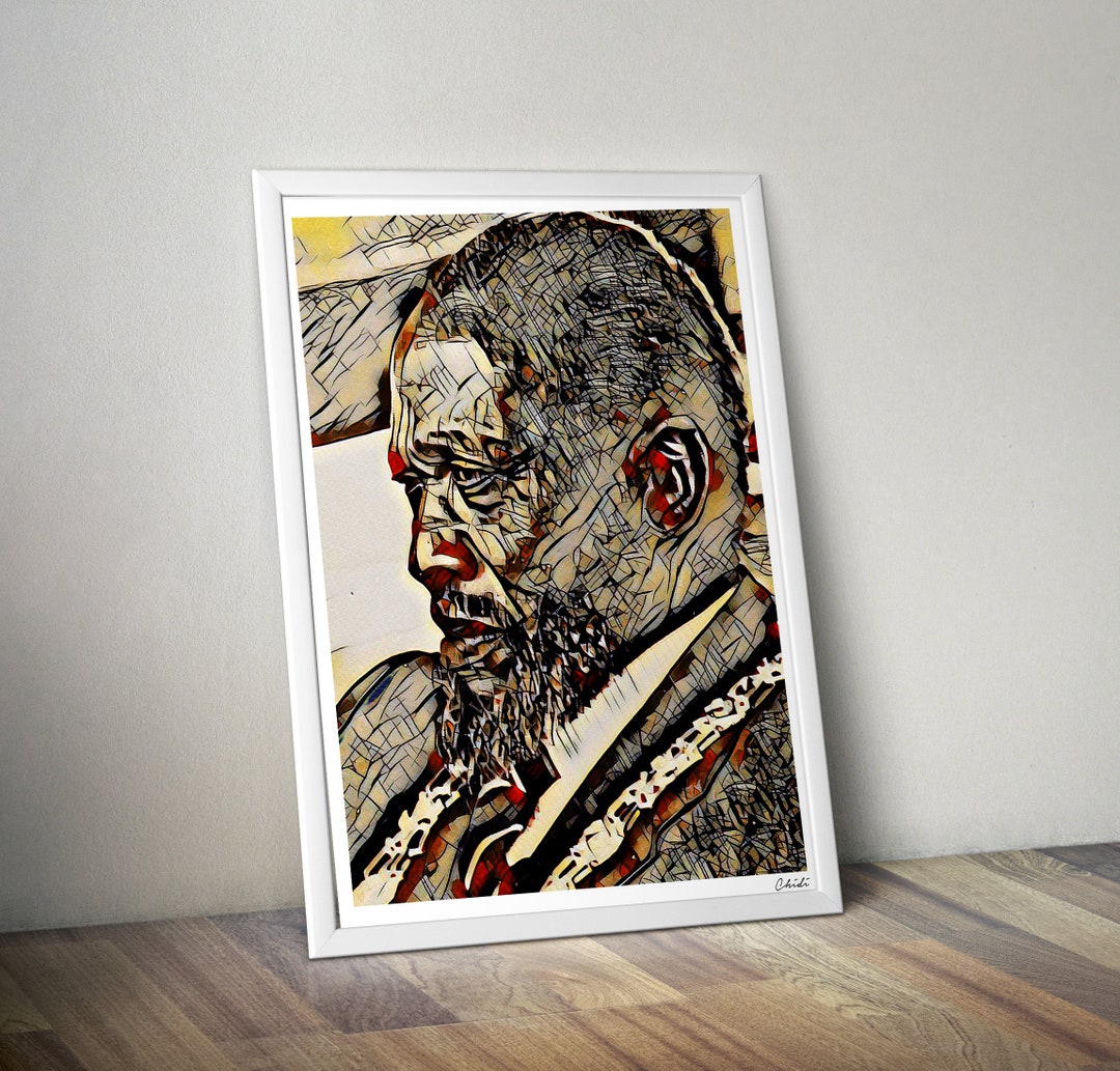 Jomo Kenyatta Art Print: Modern Black History Poster - Etsy