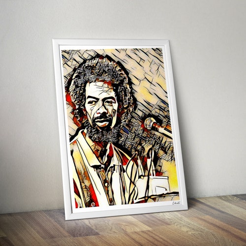 Fred Hampton Wall Art Print Modern Black Art Poster - Etsy