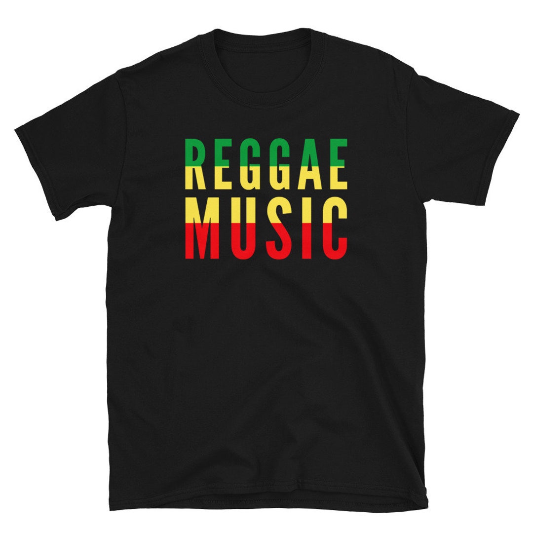 Reggae Music Shirt Rasta Flag - Good Vibes Shirt - Positive Gift - Etsy