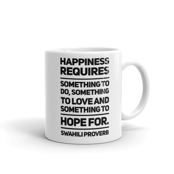 Swahili African Proverb Mug Coffee Mug African Cup | Etsy