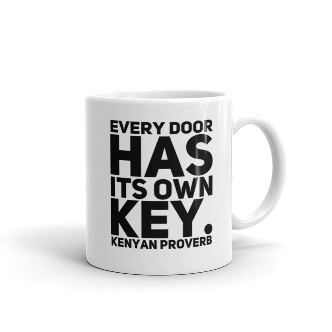 Kenyan Proverb Coffee Mug: African History Gift - Etsy