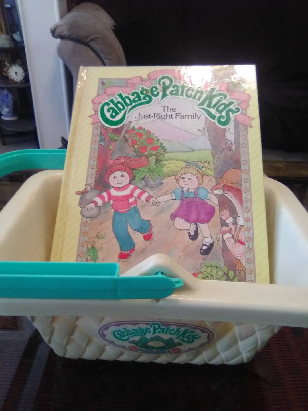 Cabbage Patch Book and Shopping Cart - Etsy