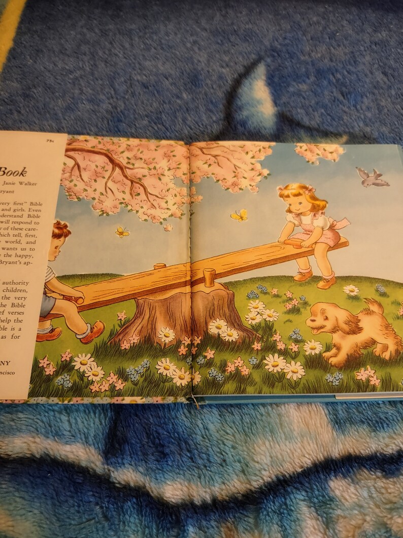 Children's Book 1957 My Bible Book - Etsy