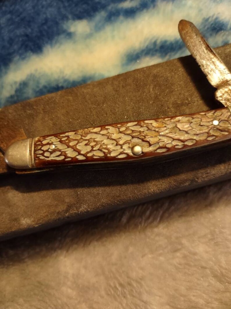 Vintage Double Whetstone and Vintage Old Timer Pocketknife - Etsy