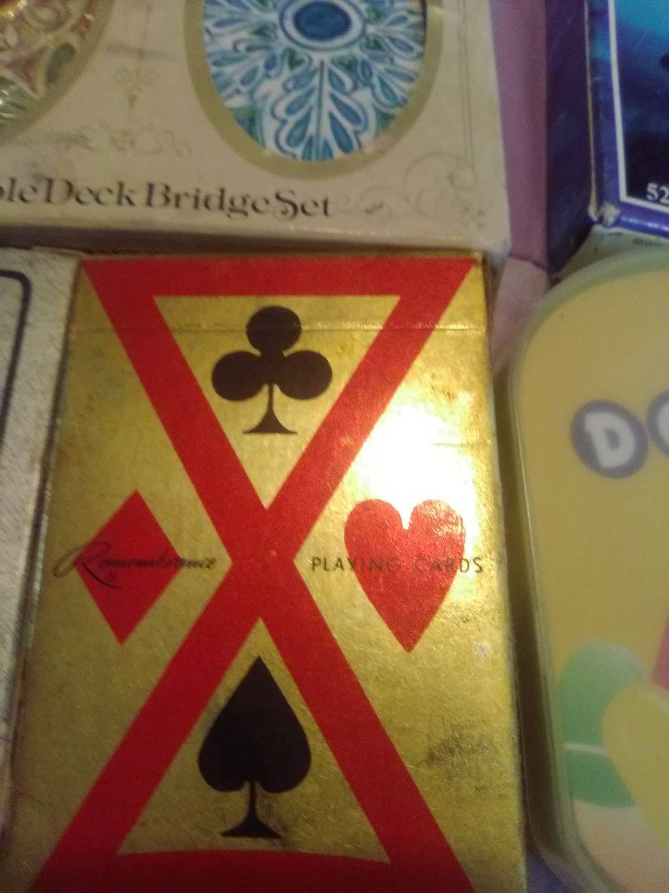 7 Vintage Playing Card Decks Vintage Poker Cards - Etsy