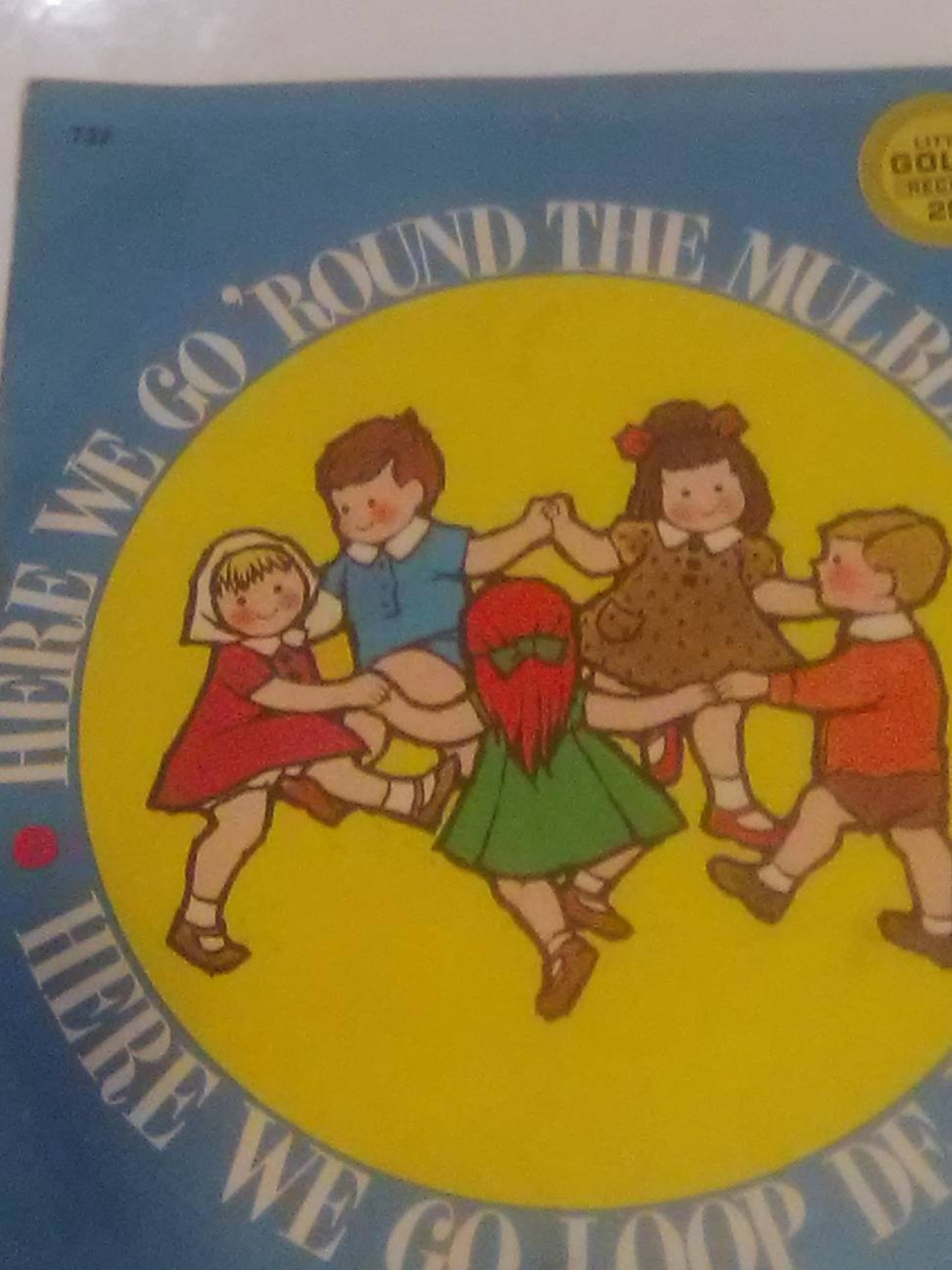 Here We Go Round the Mulberry Bush Record - Etsy